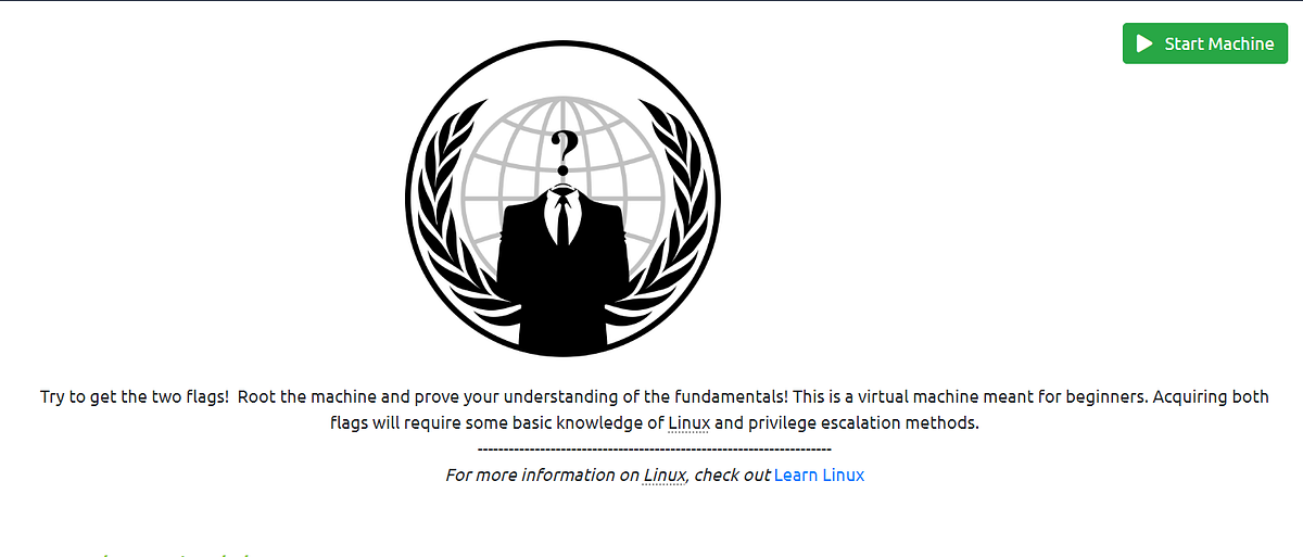 Anonymous — Try Hack Me. This walkthrough will cover several… | by ...