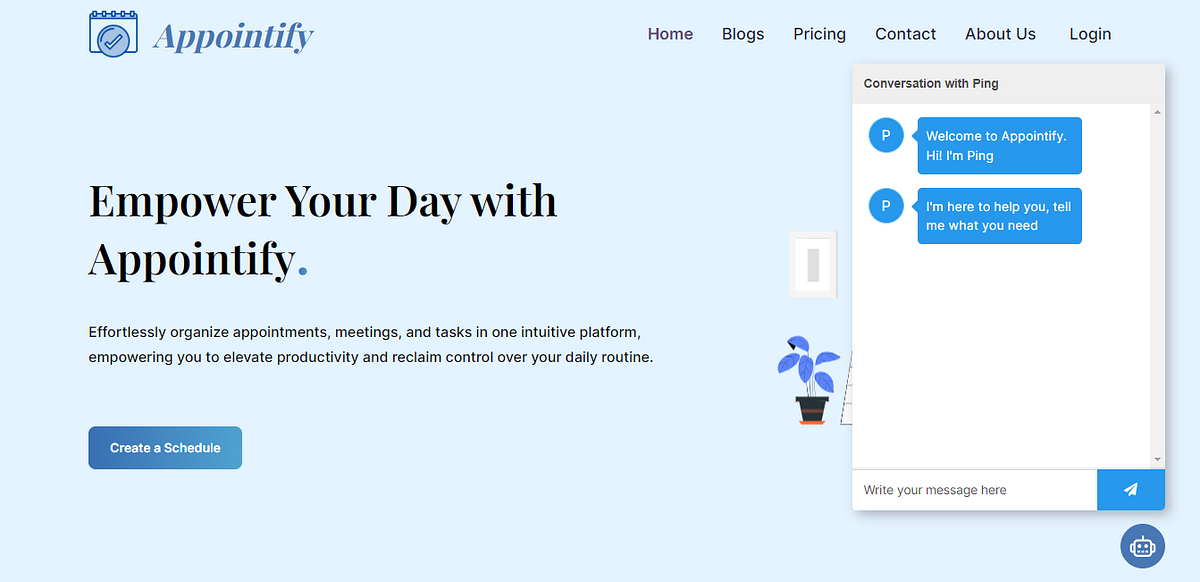 Integrating A Chatbot With React Chatbot Kit In A Schedule Processing App By Avishek Chowdhury 7671
