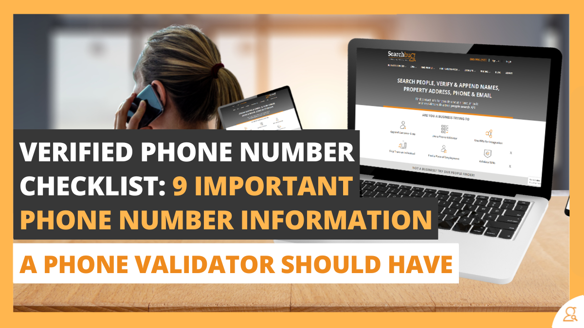 Verified Phone Number Checklist: 9 Important Phone Number Information a ...