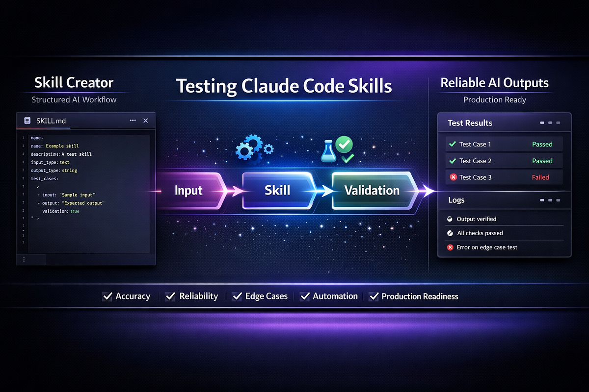 The Complete Guide to Testing Claude Code Skills With the Skill Creator ...