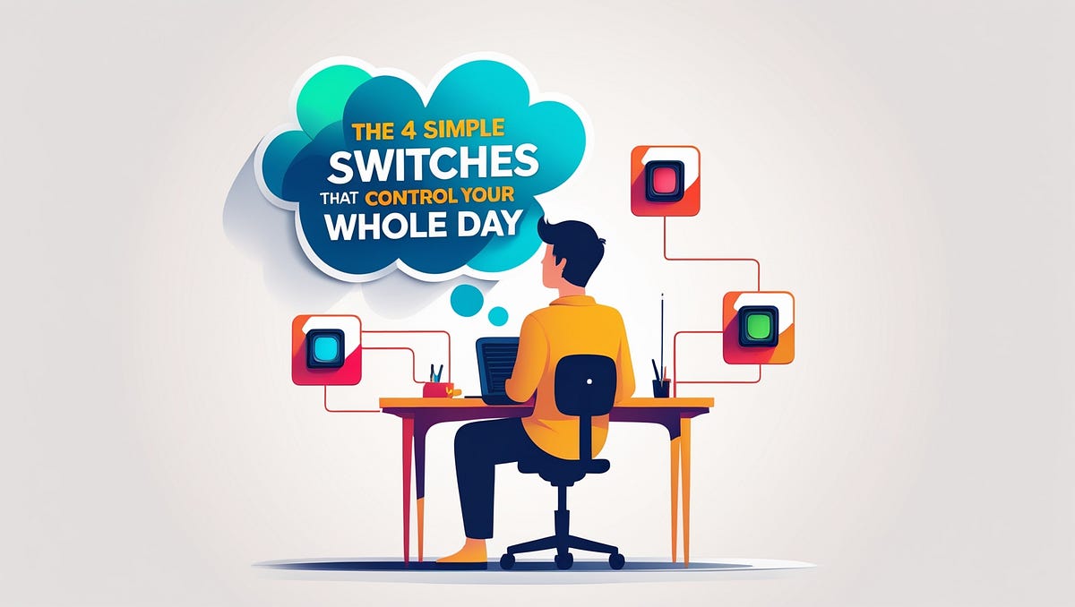 The 4 Simple Switches That Control Your Whole Day | by Legacy of light ...