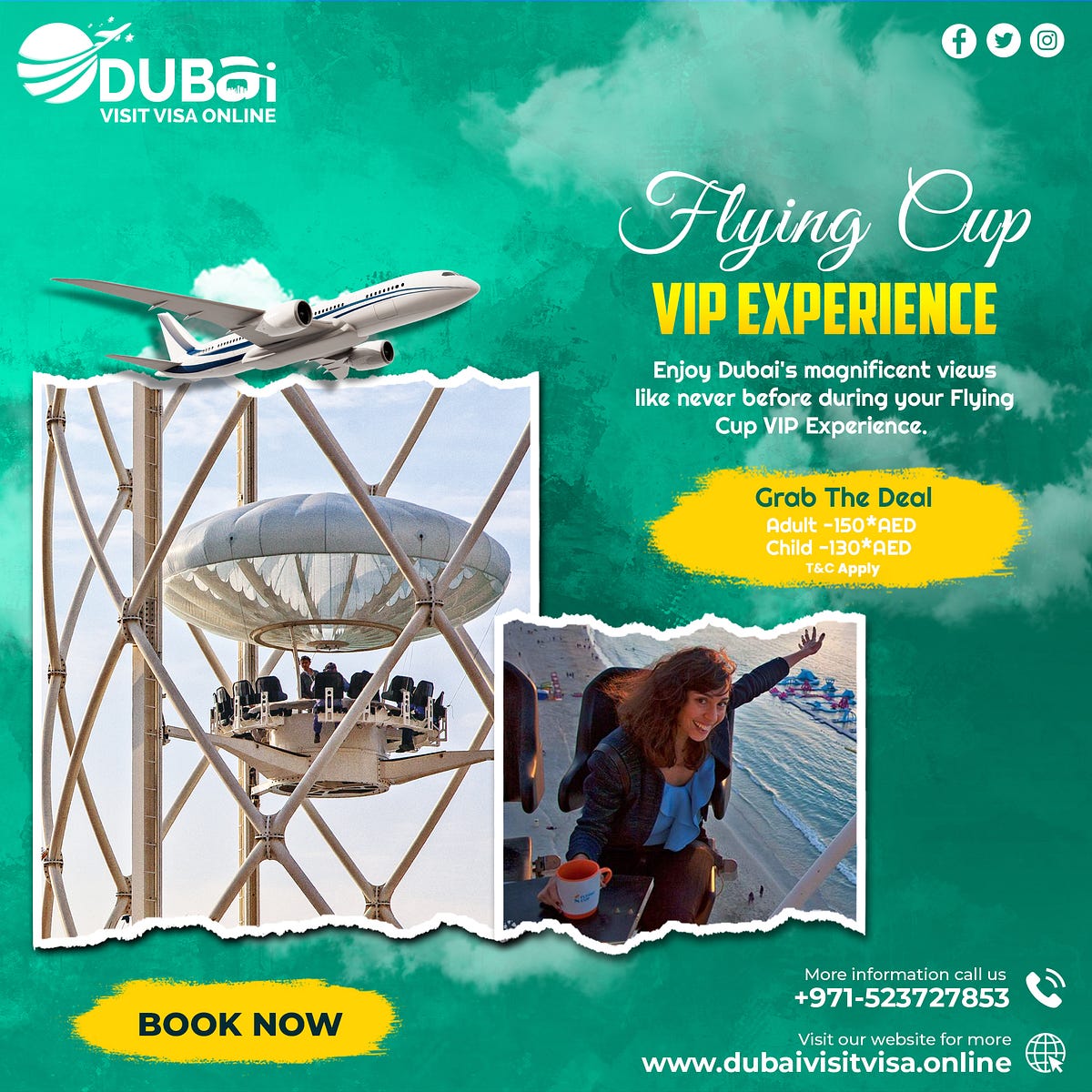 Dubai’s Skyline Unveiled: Flying Cup VIP Experience with Dubai Visit ...