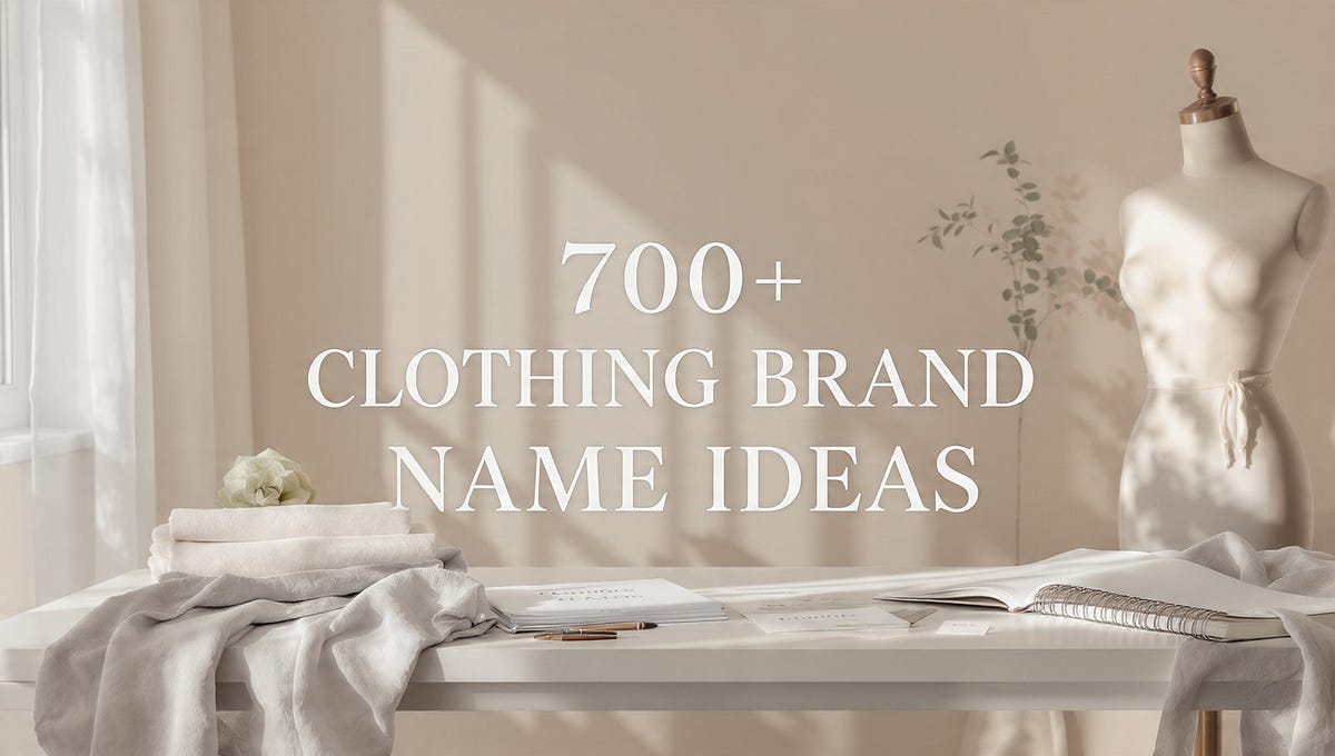 700+ Clothing Brand Name Ideas That Actually Sell (Plus Pro Naming Tips ...
