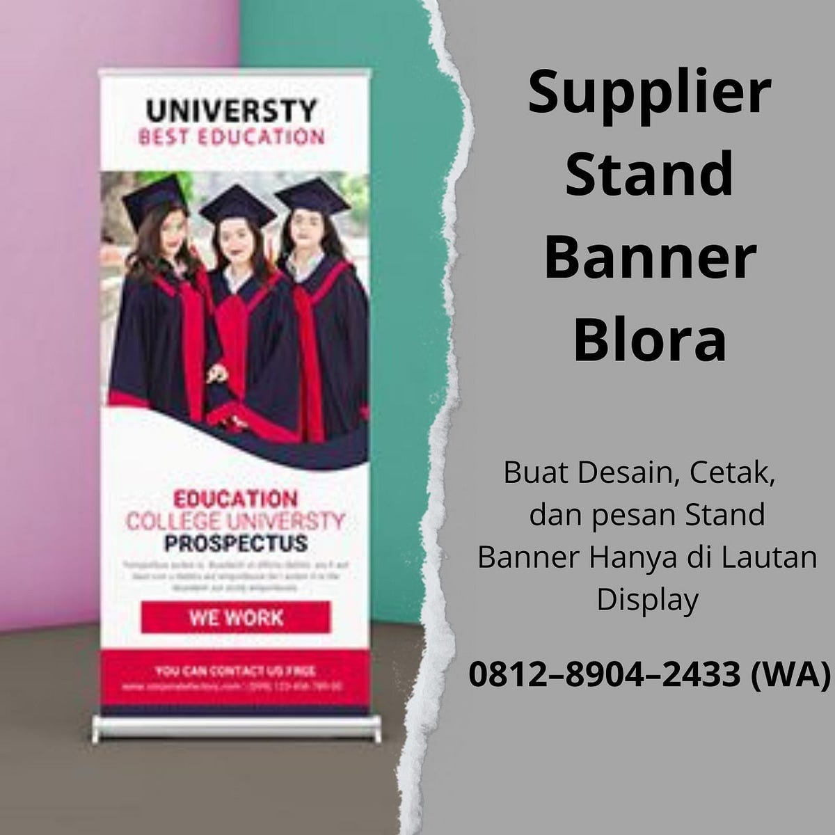 0812–8904–2433, Lautan Display, Supplier Stand Banner Blora | by Jossy ...
