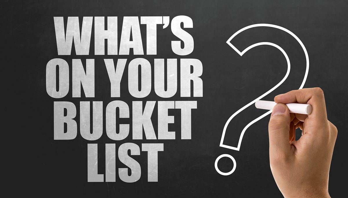Embracing the Flow: Unleashing Your Bucket List Potential | by Aman ...