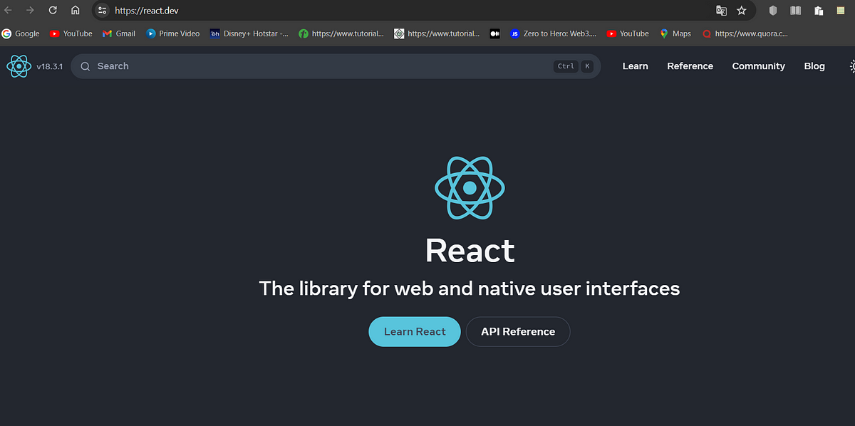 Getting Started with React on Windows: A Beginner’s Guide | by ... Getting Started with React on Windows: A Beginner’s Guide | by ...