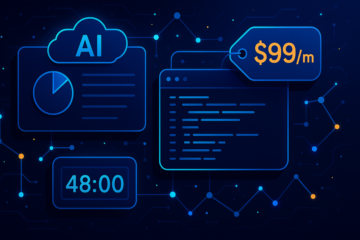 I built a $99/mo AI micro-SaaS in 48 hours — stack, code, mistakes | by Neurobyte | Nov, 2025 ...