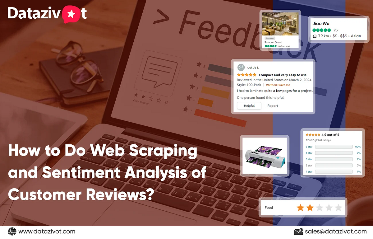 How to Do Web Scraping and Sentiment Analysis of Customer Reviews? | by Datazivot | May, 2024 ...