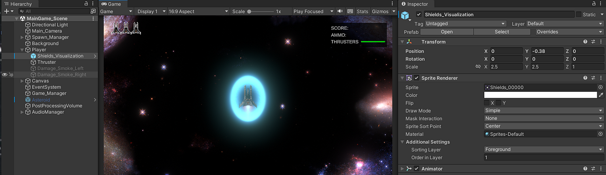 2D Games Core Programming: Enemy Shields | by Manny Cabacungan | Medium