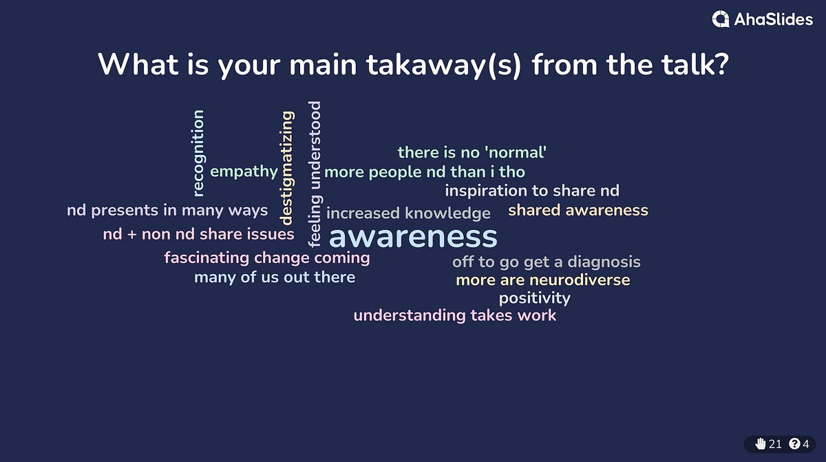 Neurodiversity at work. My talk to a community 9 October 2024 | by ...