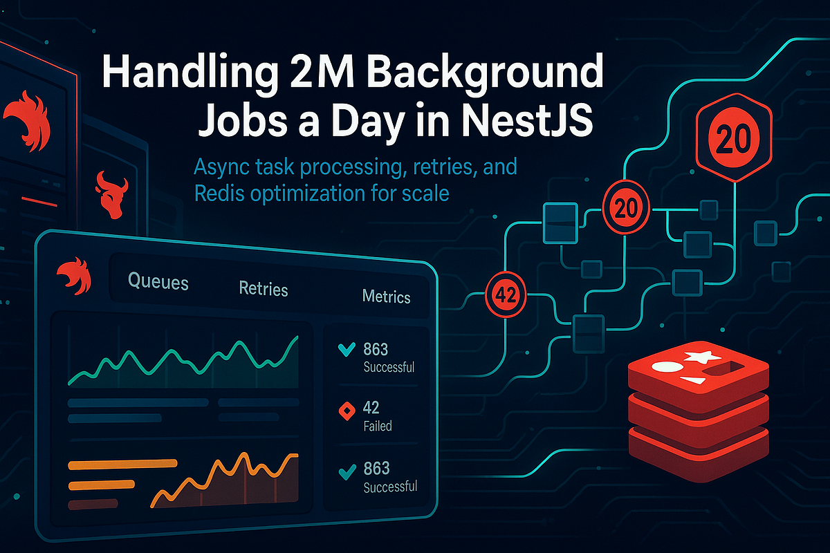 Handling 2 Million Background Jobs a Day in NestJS with BullMQ and Rate-Limited Queues | by Hash ...