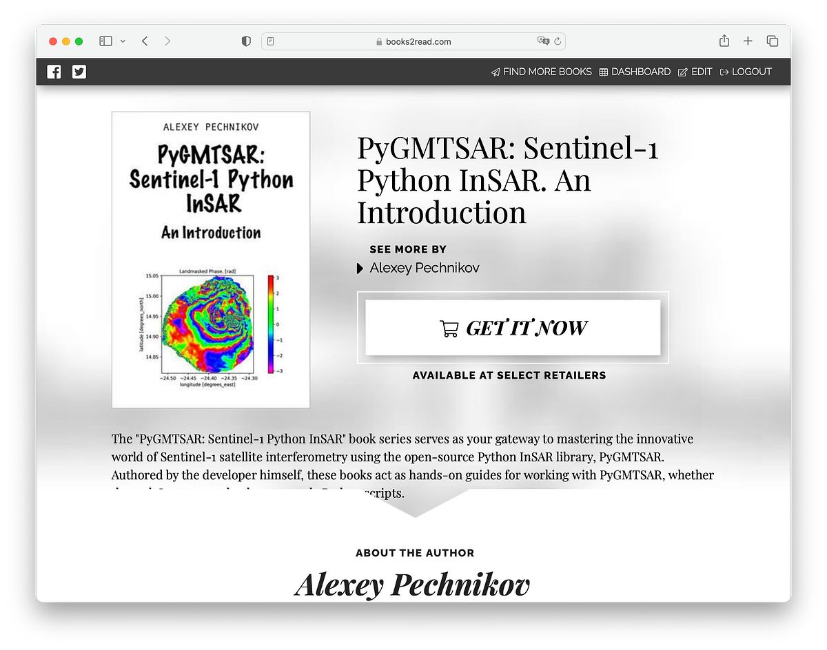 Book “PyGMTSAR: Sentinel-1 Python InSAR. An Introduction” | by Alexey Pechnikov | Medium