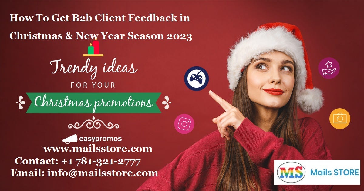 How To Get B2b Client Feedback in Christmas & New Year Season 2023 | by ...