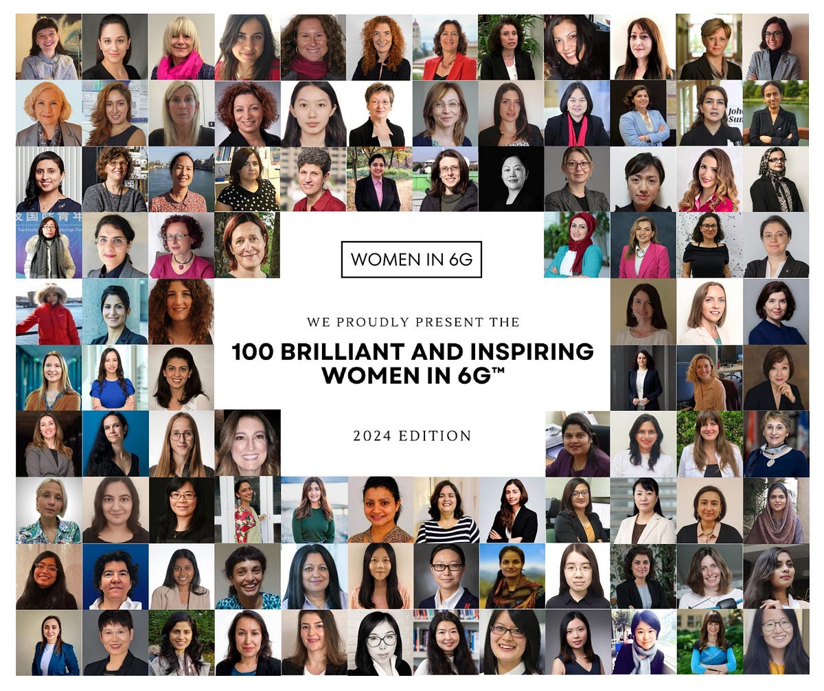 Announcing the “100 Brilliant and Inspiring Women in 6G™” list for 2024 ...