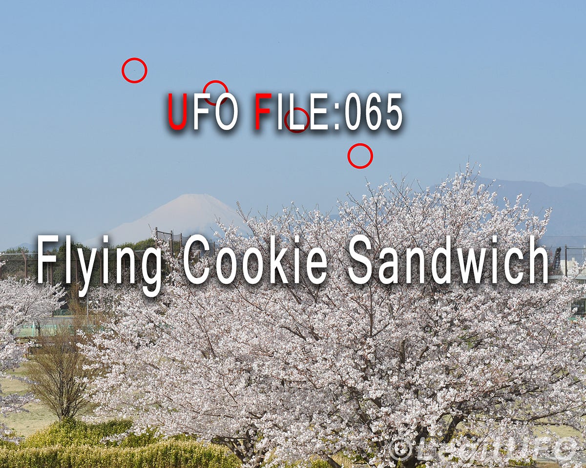 UFO FILE:065 Flying Cookie Sandwich | by Legit UFO | Jul, 2025 | Medium