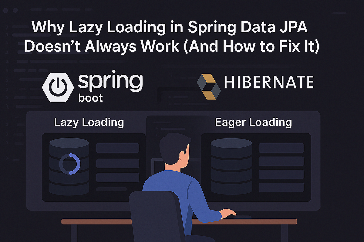 Troubleshooting Lazy Loading in Spring Data JPA: What’s Really Going On | by Pranav Barot | Medium