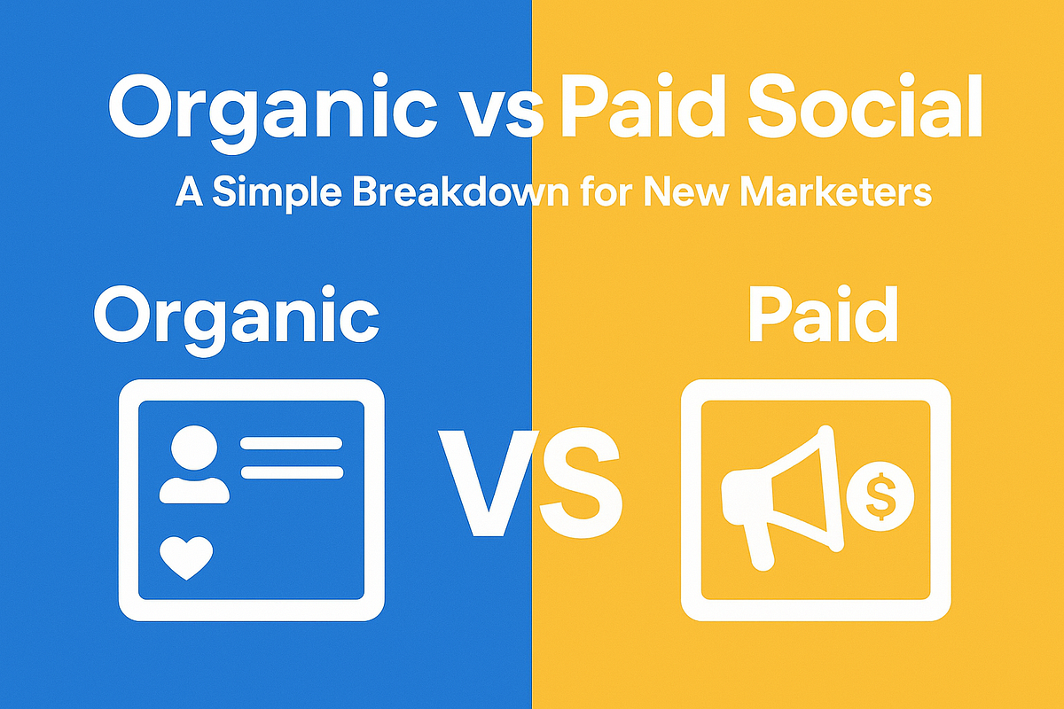 Organic vs Paid Social: A simple breakdown for new marketers | by ...