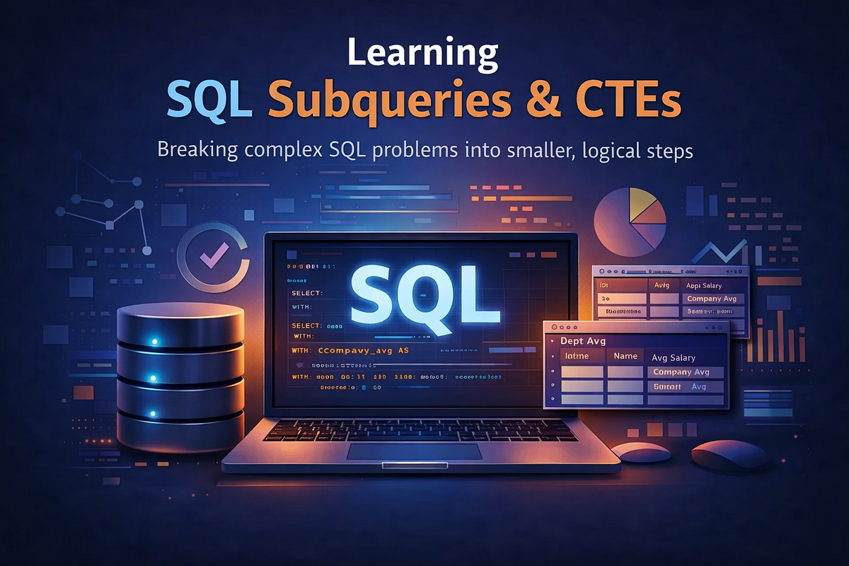 SQL Subqueries — From Simple to Advanced | by Basak Kaya | Jan, 2026 ...