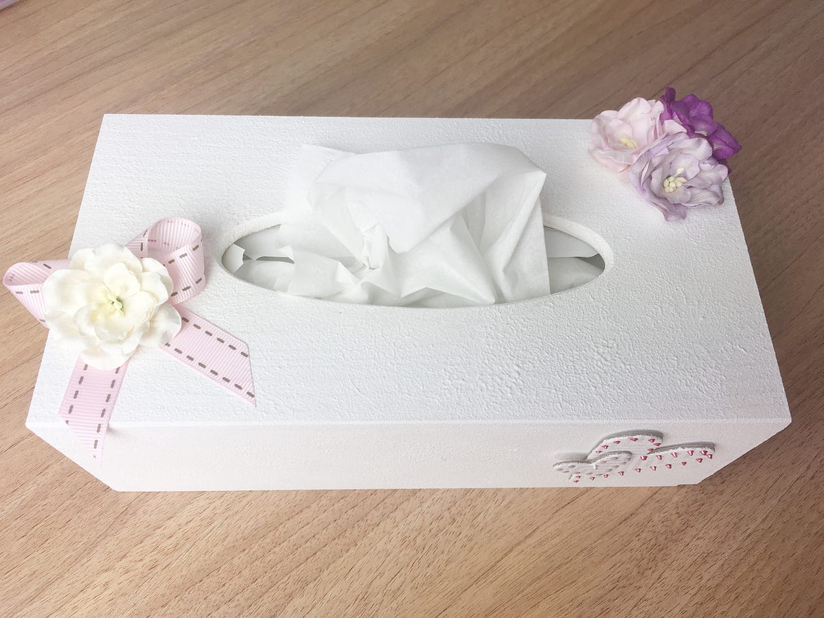 How to make a homemade tissue box | by Mirela Chudala | Little Memories ...