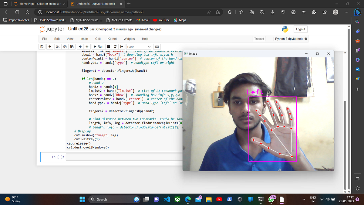 Finger Detection Dotted according to your Left or right hand | by Azfar ...