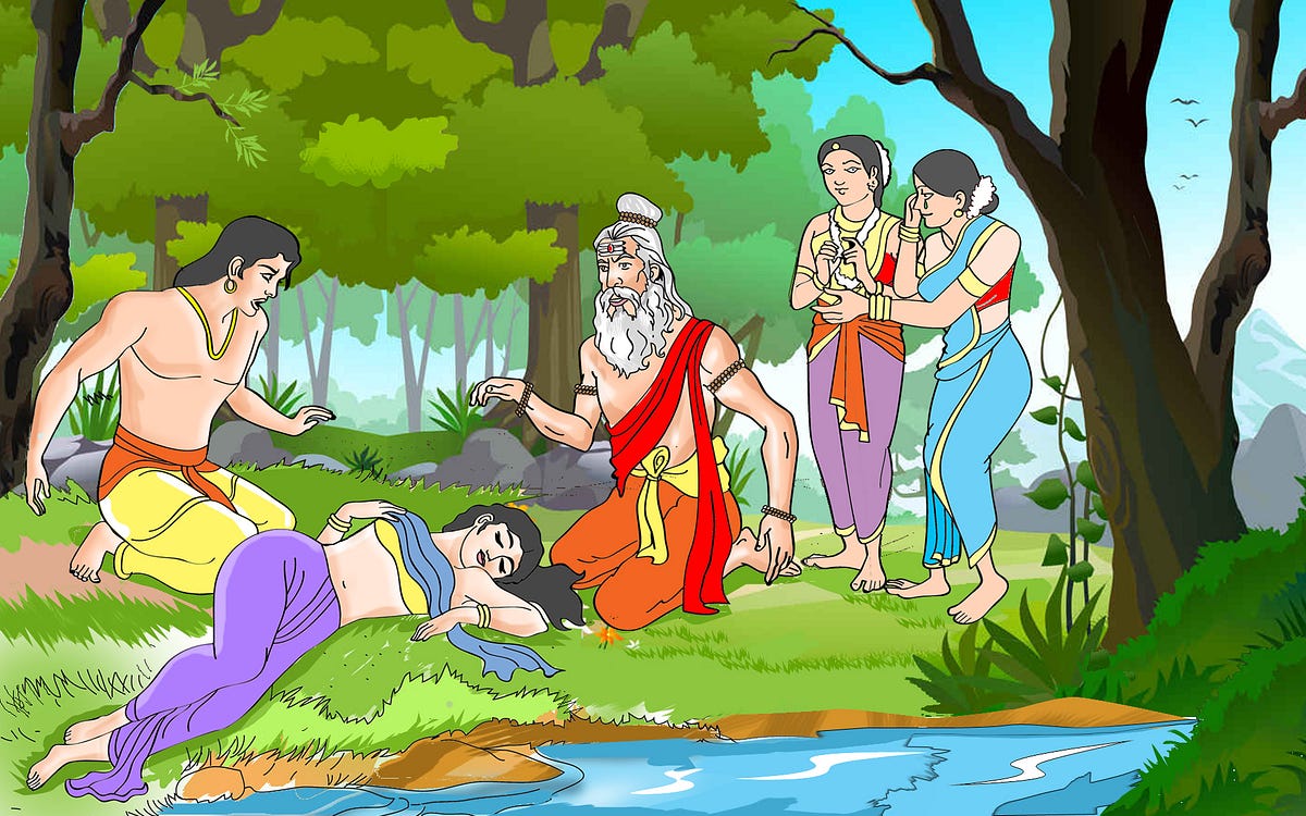 Ruru and Pramadvara: A Sacrifice for Love | by Katha Kids | Katha Kids ...