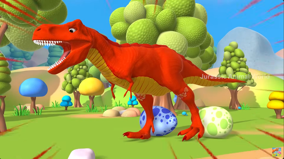 T-Rex’s Epic Rescue Mission: Saving Spinosaurus Eggs from Danger in a ...