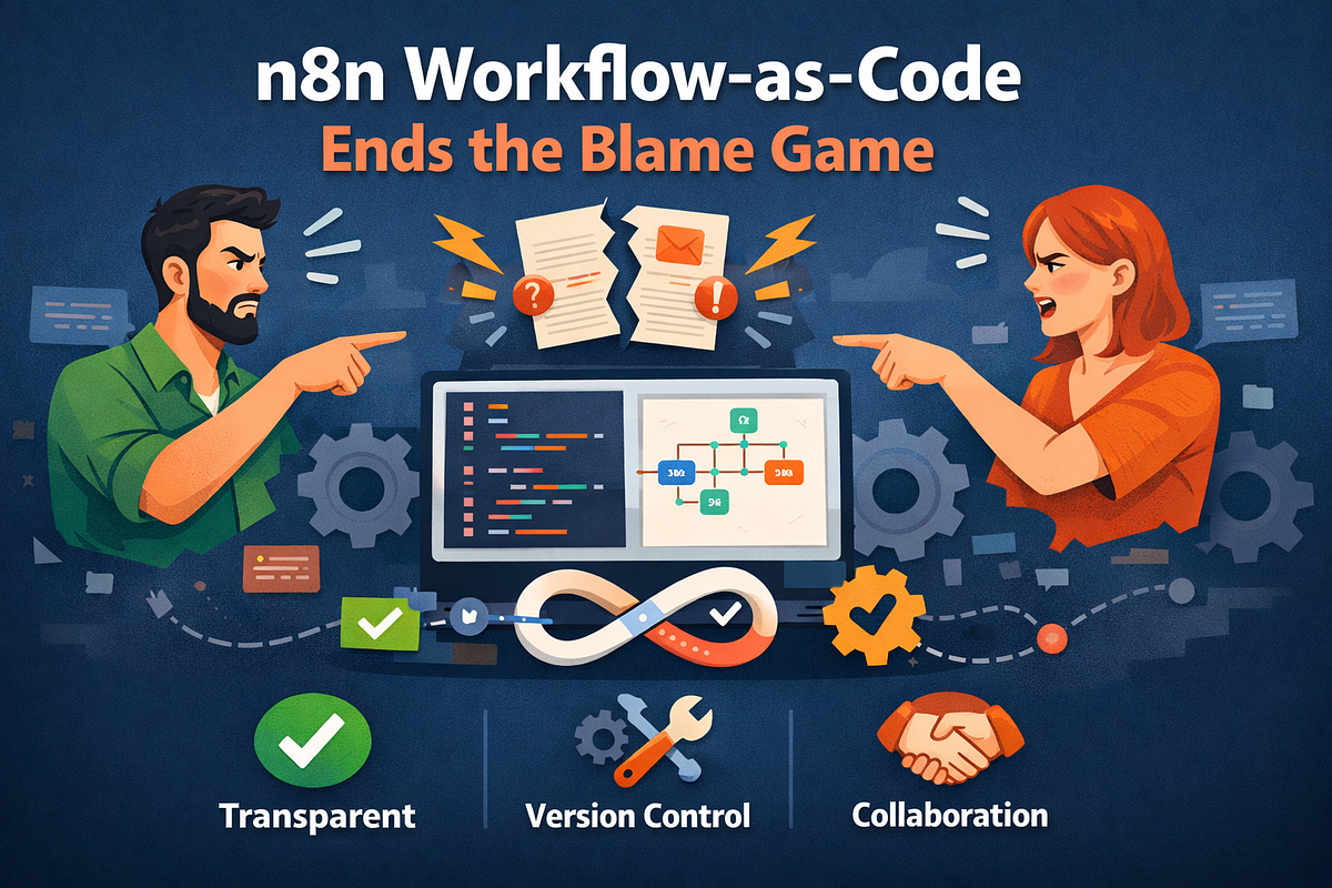 n8n Workflow-as-Code Ends the Blame Game | by Vectorlane | Feb, 2026 ...