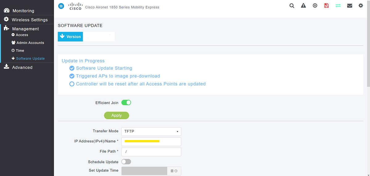 CISCO AP UPGRADE FROM 8.1.10.XX & CISCO MOBILITY EXPRESS UPGRADE | by ...