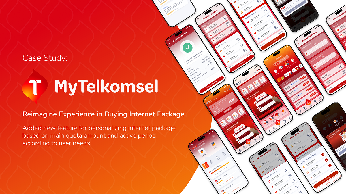 Reimagine Experience in Buying Internet Package — UI/UX Study Case | by ...