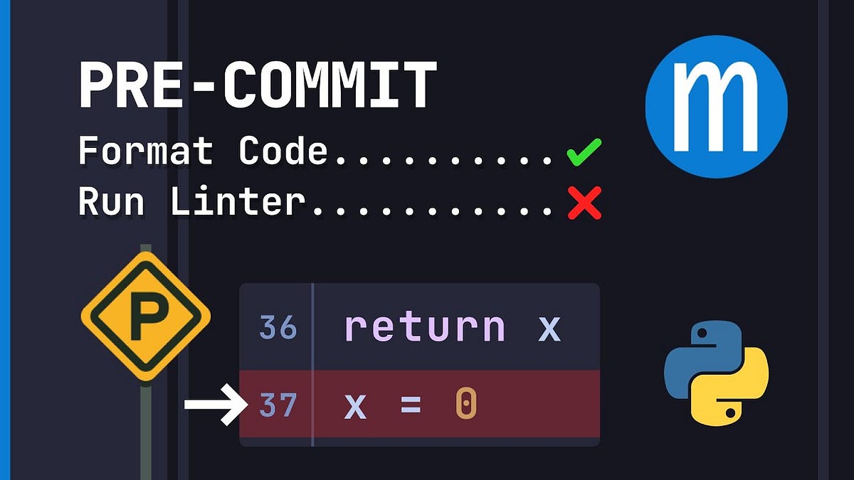 Streamline Python Development Pre Commits Hooks And Beyond 🚀 By