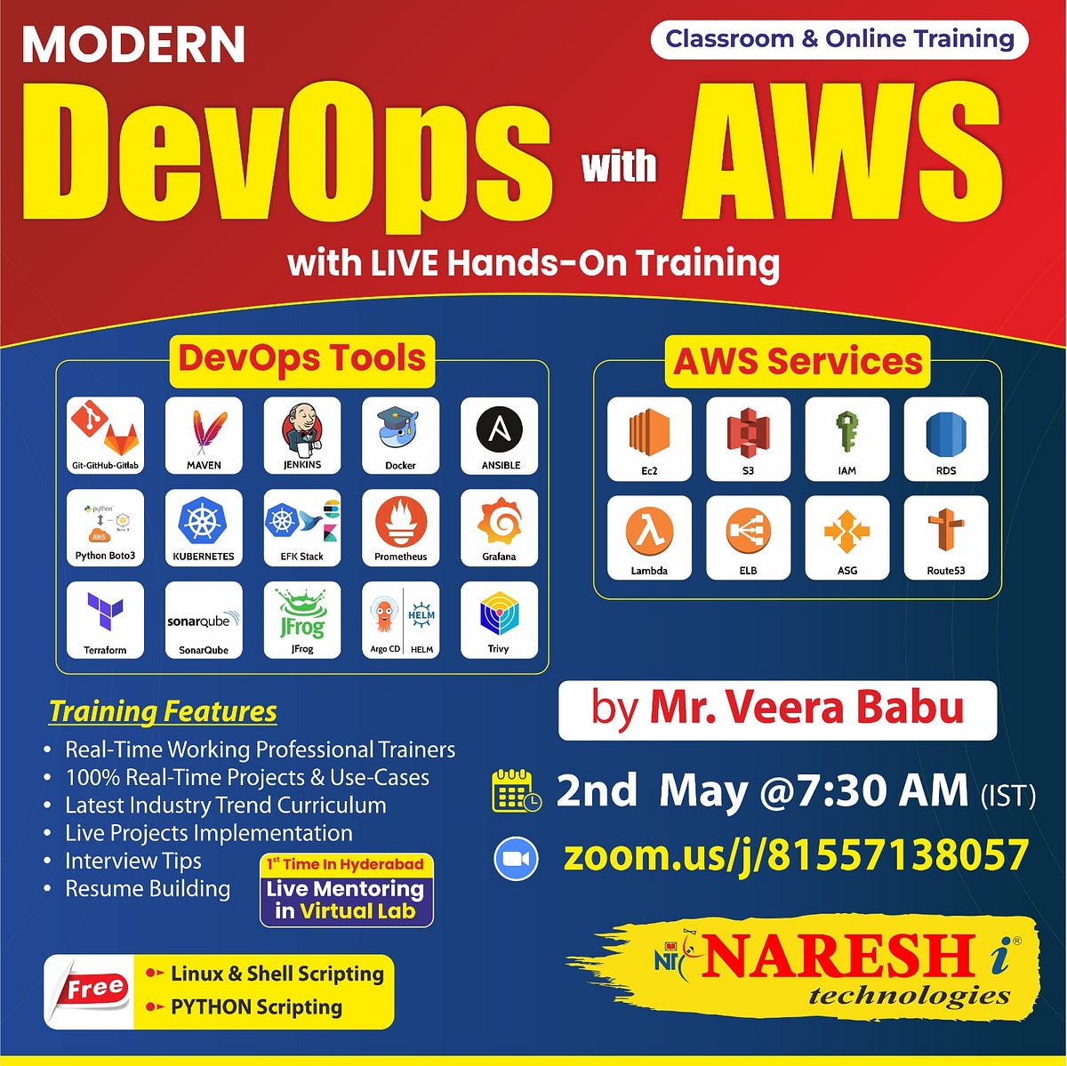 DevOps With AWS Online Training — Naresh IT - Avinash Nit - Medium