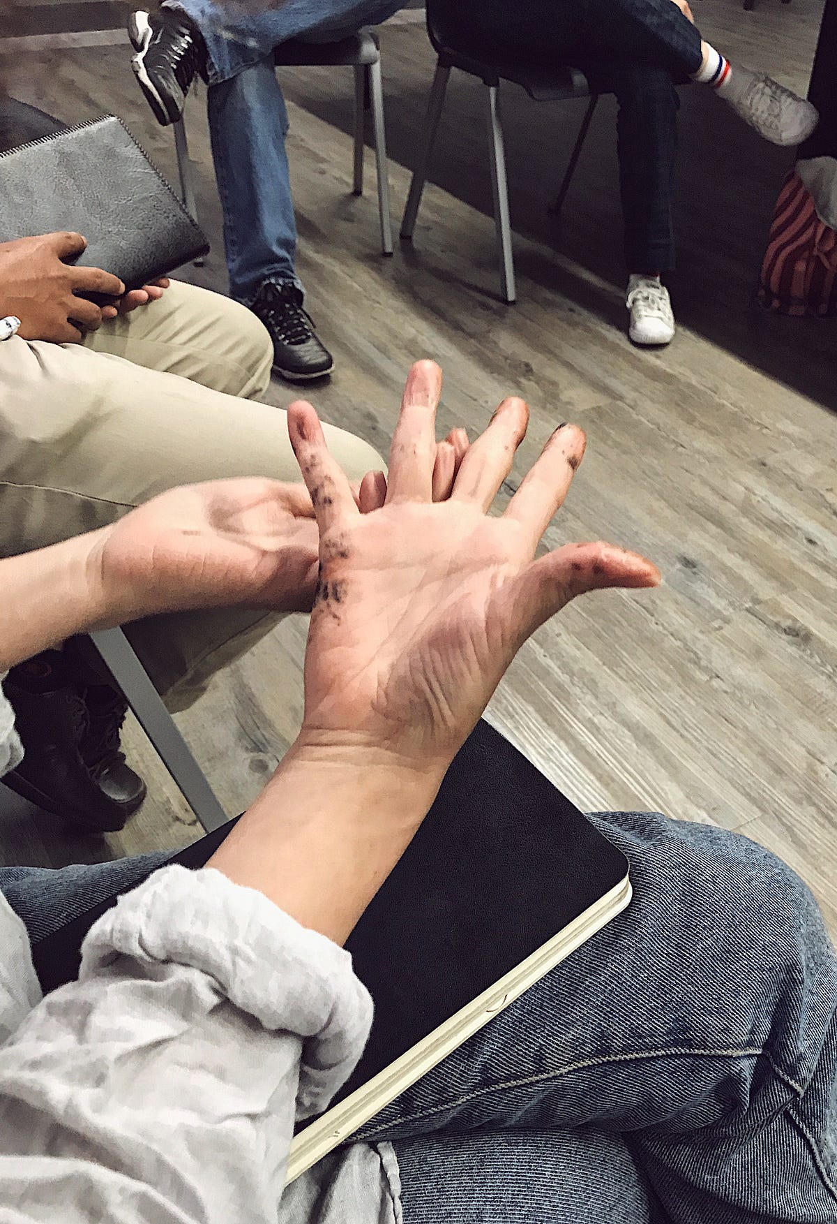 Hands of a writer | by Feel the air. | Medium