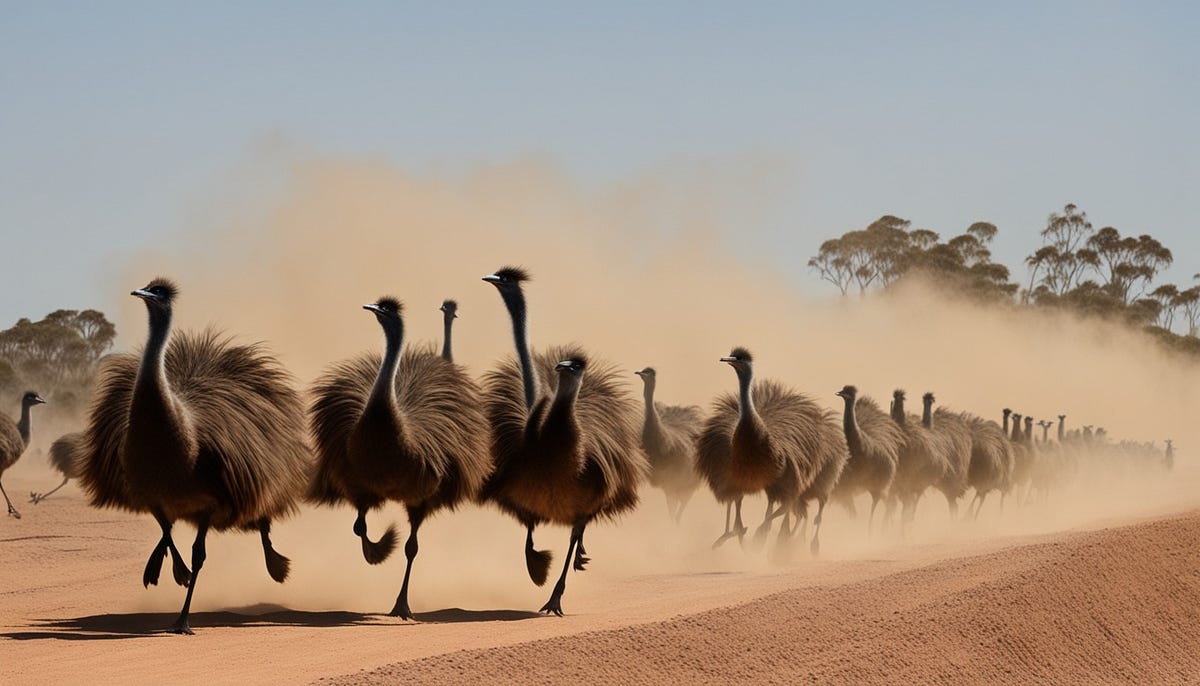 Australia’s Bizarre War Against Emus | by Mcshuhaib | Jun, 2024 | Medium