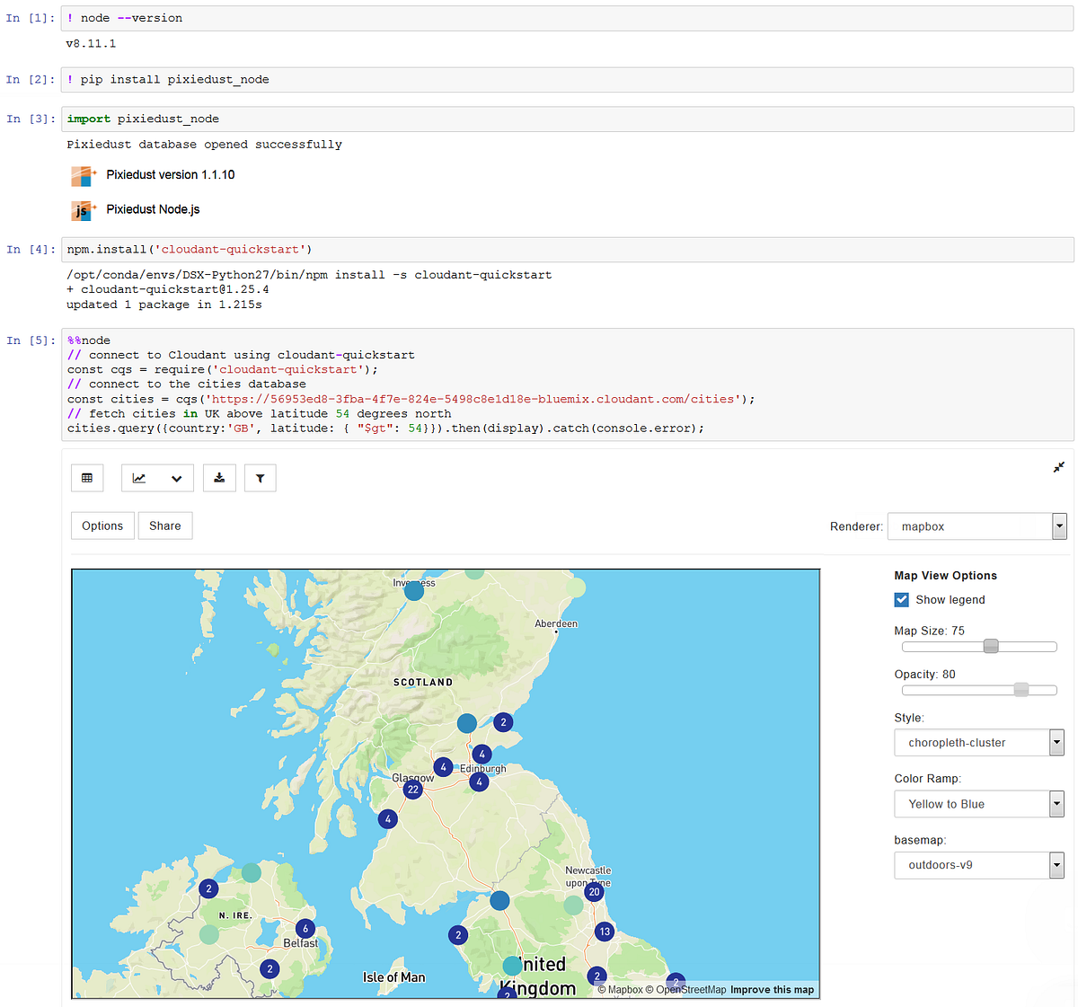 Running Node.js Notebooks in Watson Studio | by Patrick Titzler | Center for Open Source Data ...
