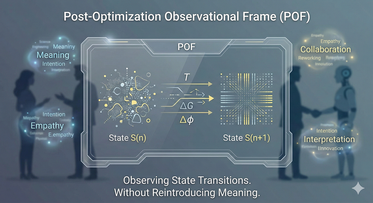 Post-Optimization Observational Frame of Human–AI Interaction (III ...