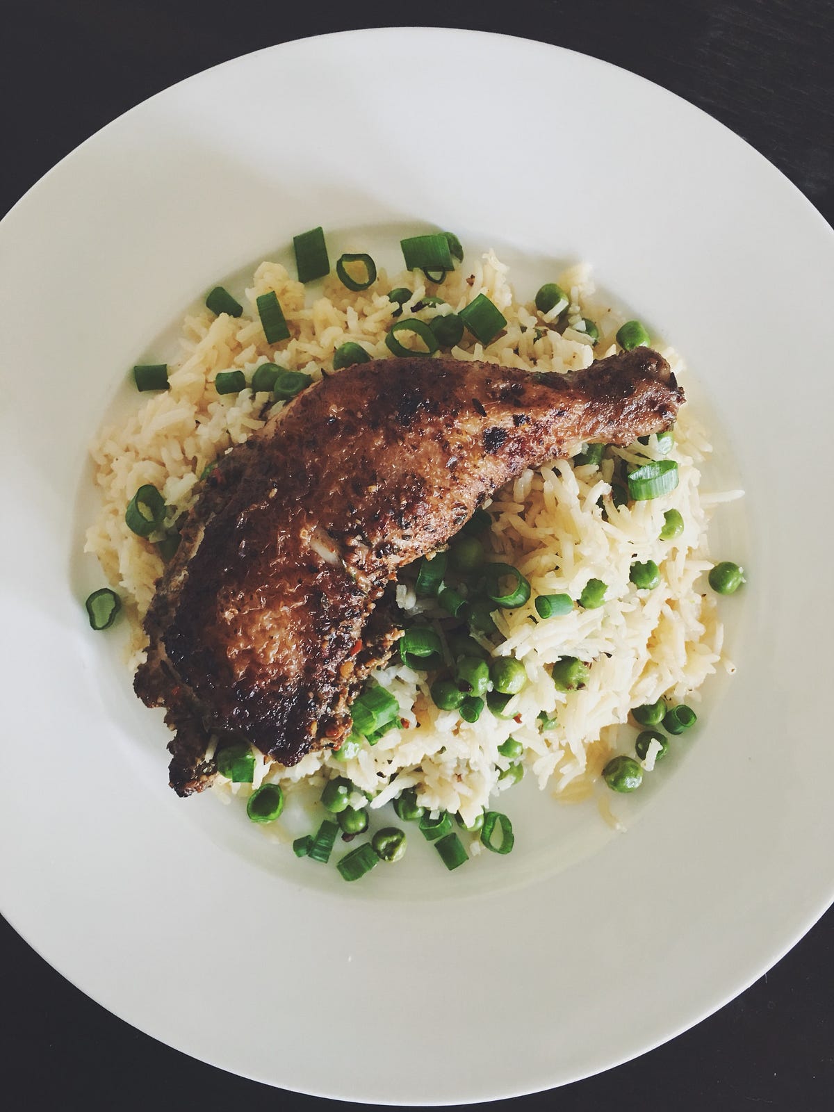 One-pot Jerk Chicken with Rice and Green Peas | by Michael Toa ...