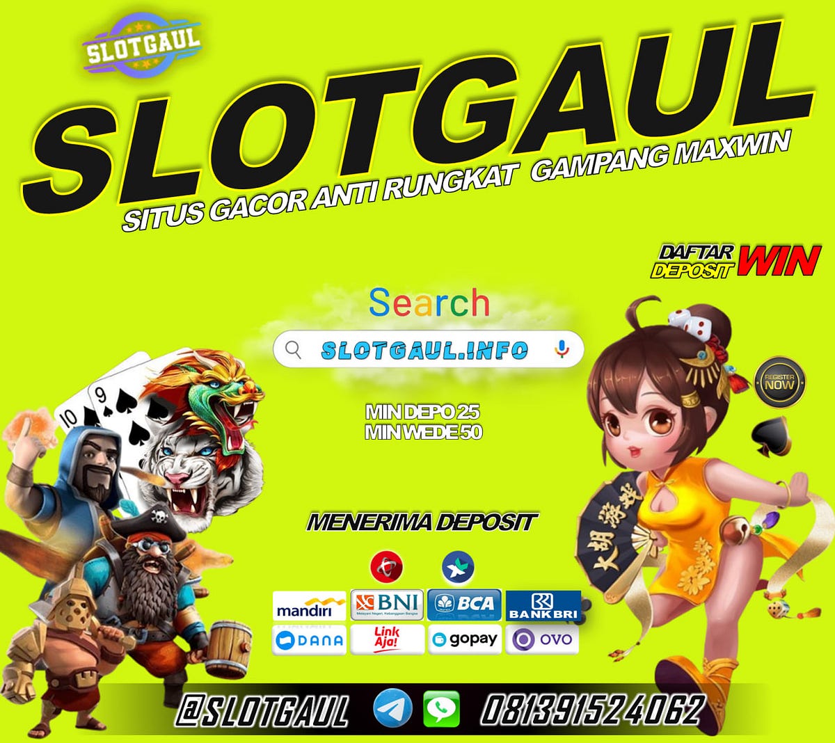 CARI HOKI LEBIH GAMPANG. hai sahabat slotgaul, semoga kita semua… | by webslotgaul | Medium