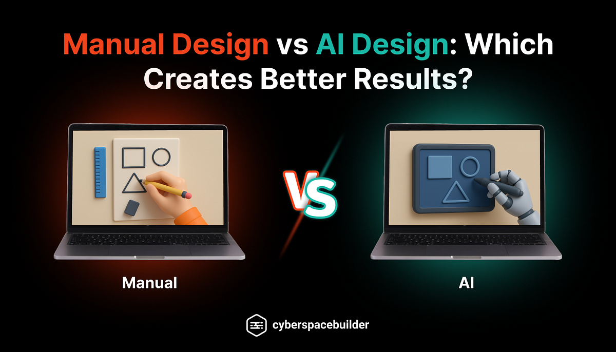 Manual Design vs AI Design: Which Creates Better Results? | by UIXFlow ...