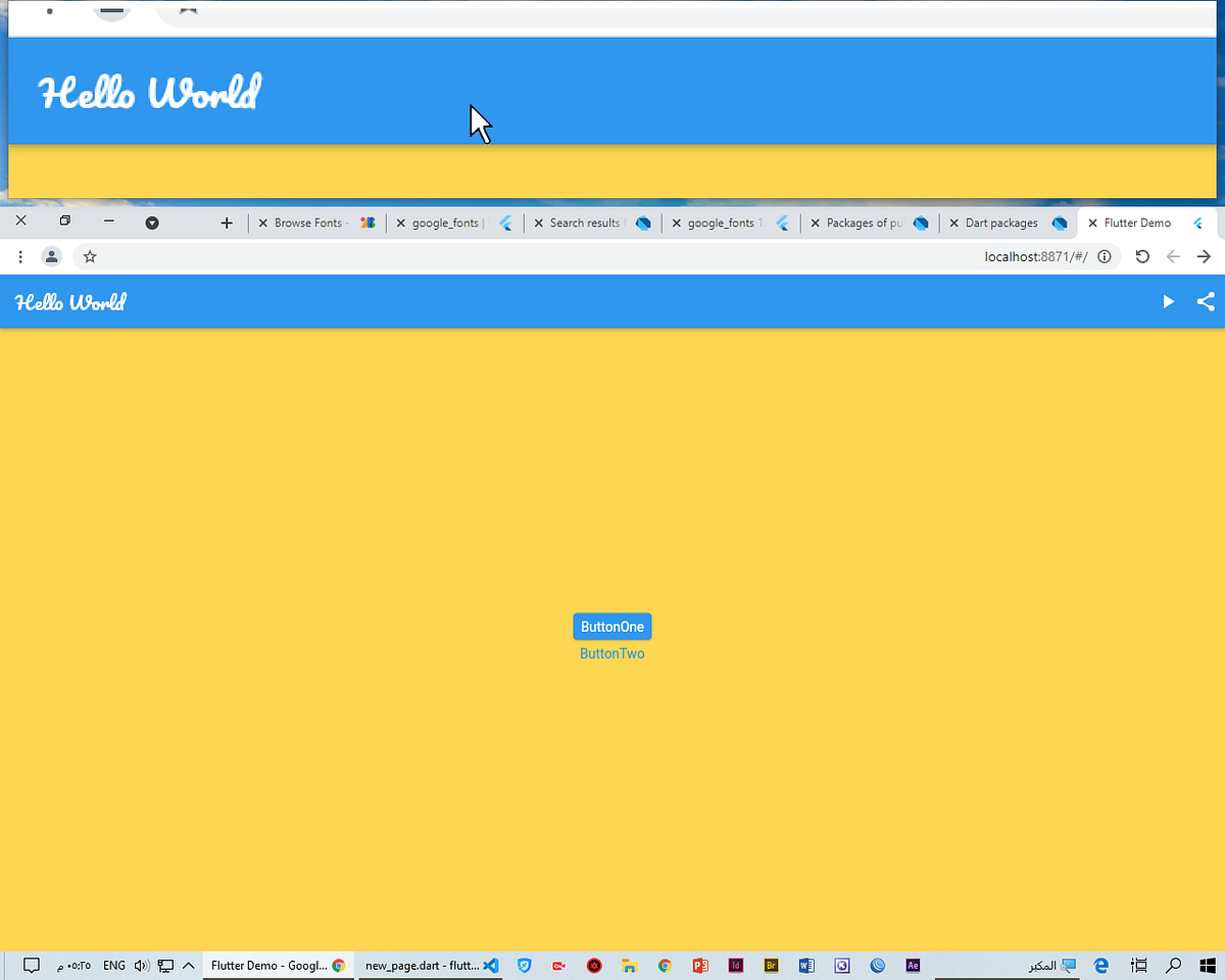 Style Your Flutter App Using Google Fonts Package By Nayra Hashem
