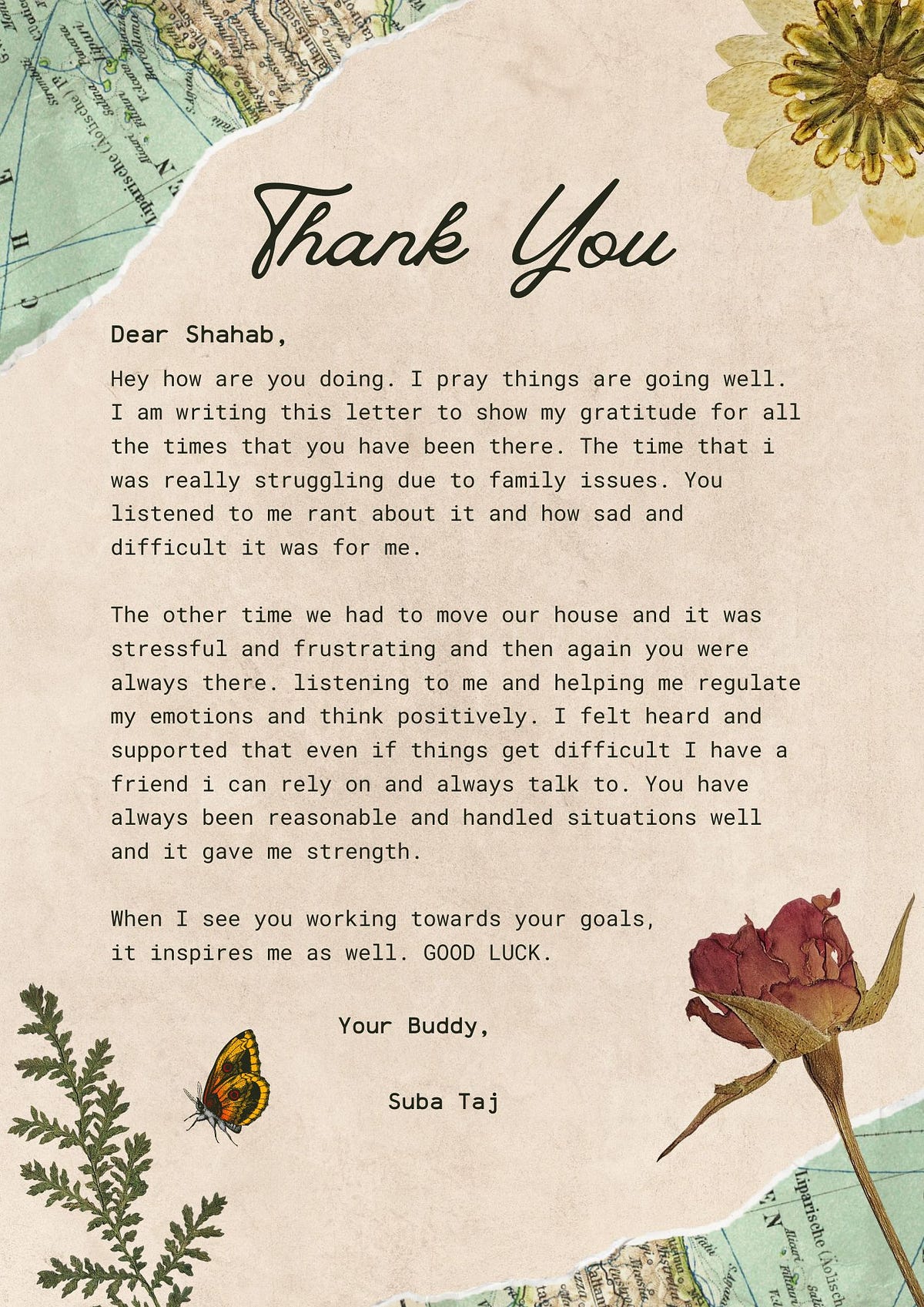 Gratitude. “A Gift Overdue” is about writing a… | by Saba Taj | Dec ...