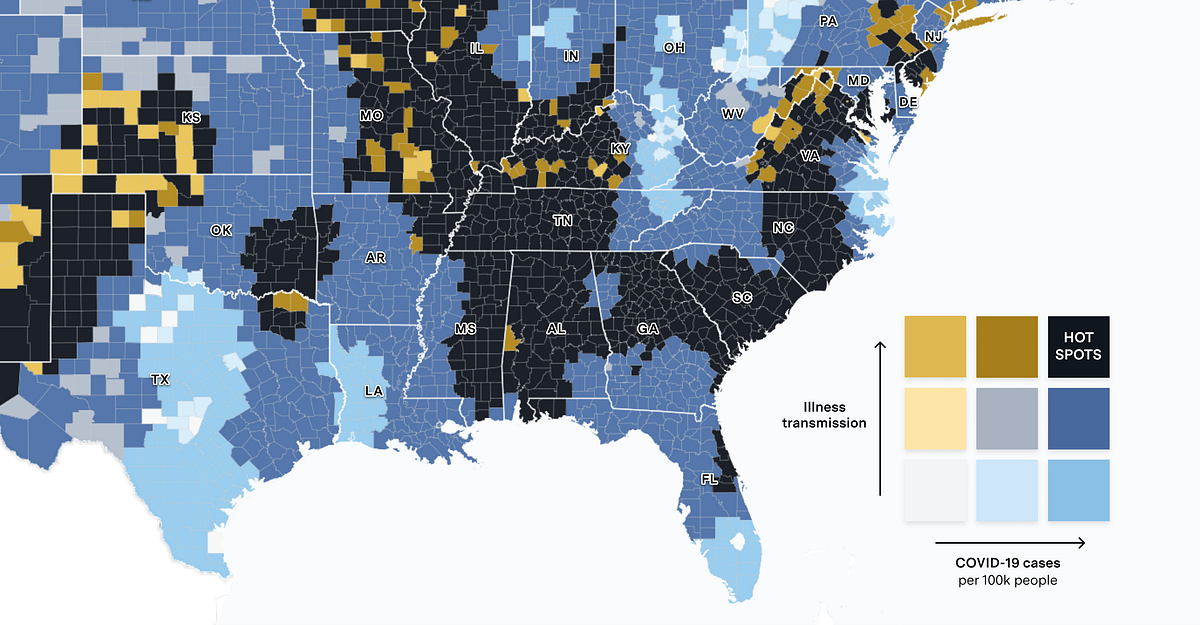Where Are the Next COVID-19 Hot Spots? | by Joe DiStefano ...