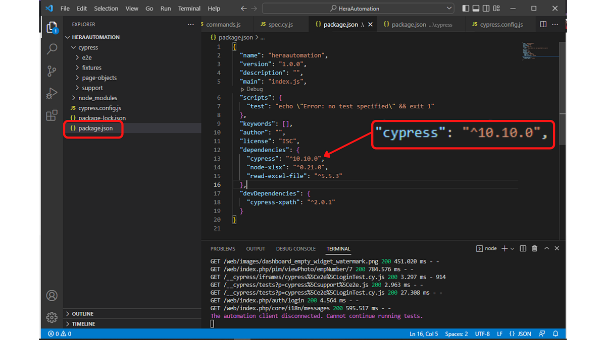 Cypress 10 — Read Data from an EXCEL file with Page Object Model | by Shashani Dhanujika | Medium