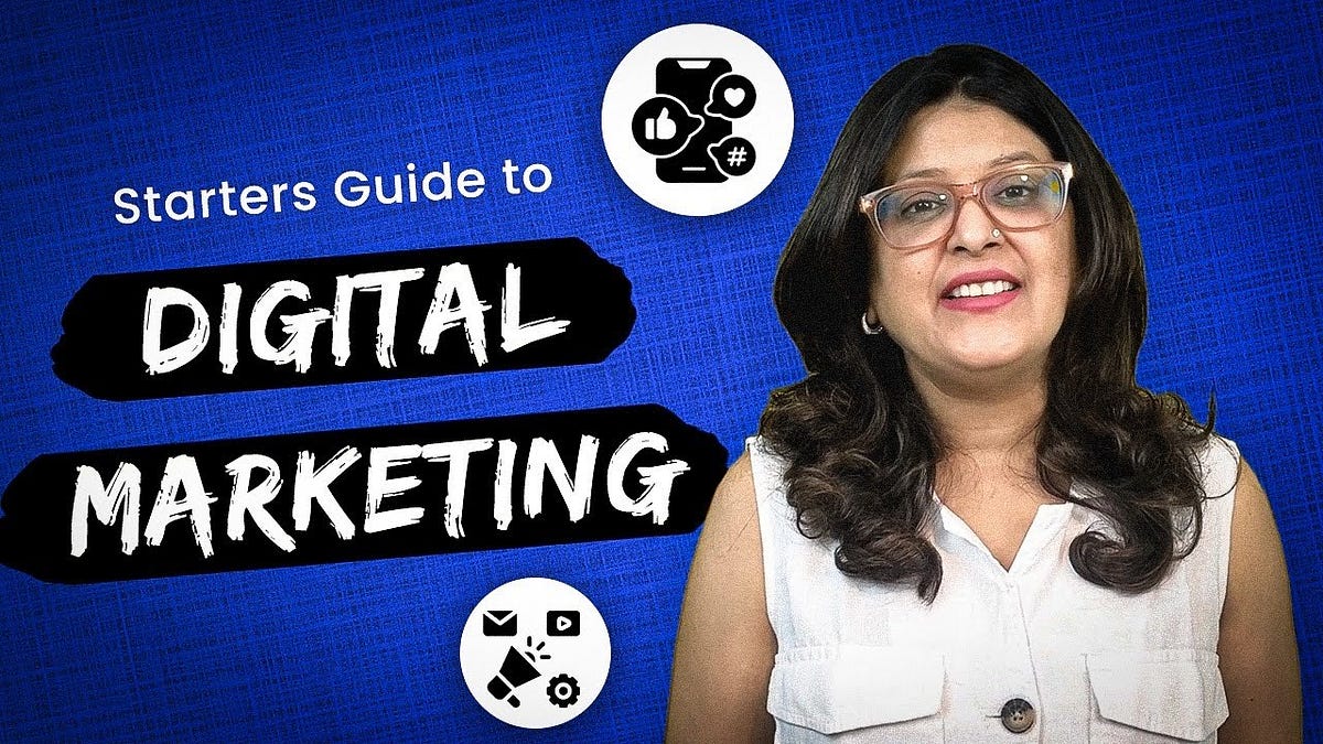 Starters guide to digital marketing 2023 https://youtu.be/FOQlsILm-Os?si=v4TQv3D7-RqBUmBk# ...