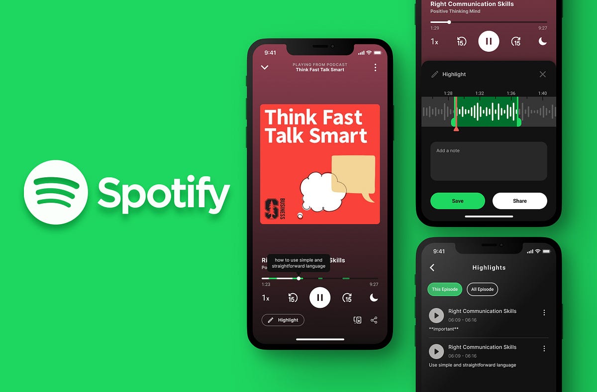 Reimagining Spotify Podcast Experience | by Ojus Thool | Medium