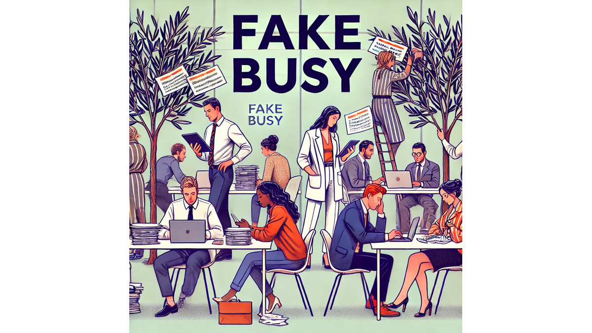 Stop Pretending to Be Busy: The Art of Showing Up and Leading in a ...