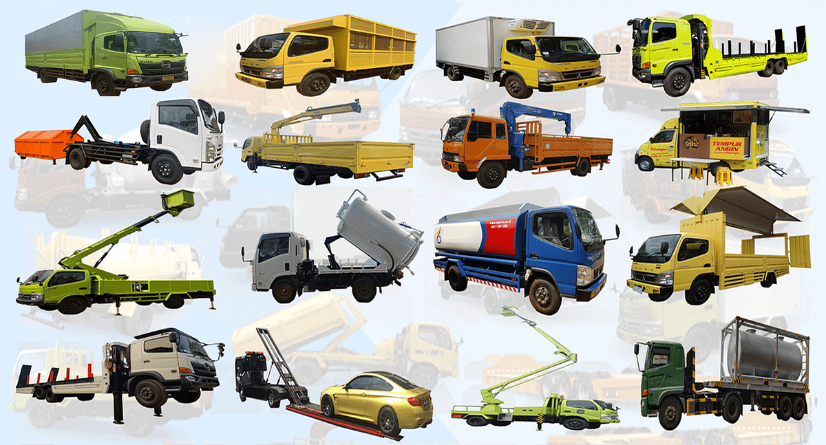 TOWING MOTOR CARRIER — TOWING CAR CARRIER - KAROSERI - Medium