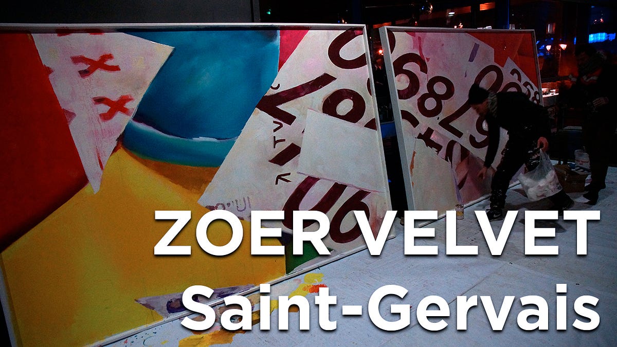 Exhibition street art Zoer Velvet Saint-Gervais Mont-Blanc 2017 | by ...
