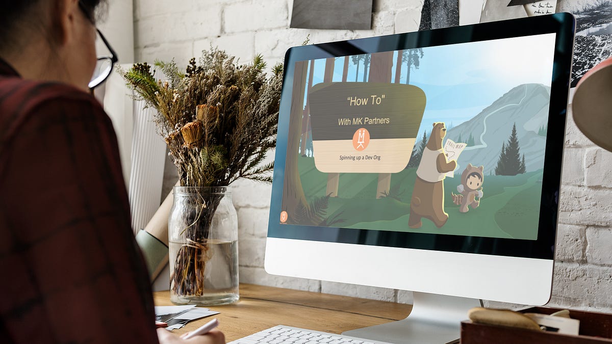 Need To Start Up A Salesforce Developer Org By Chris Stegall Creme