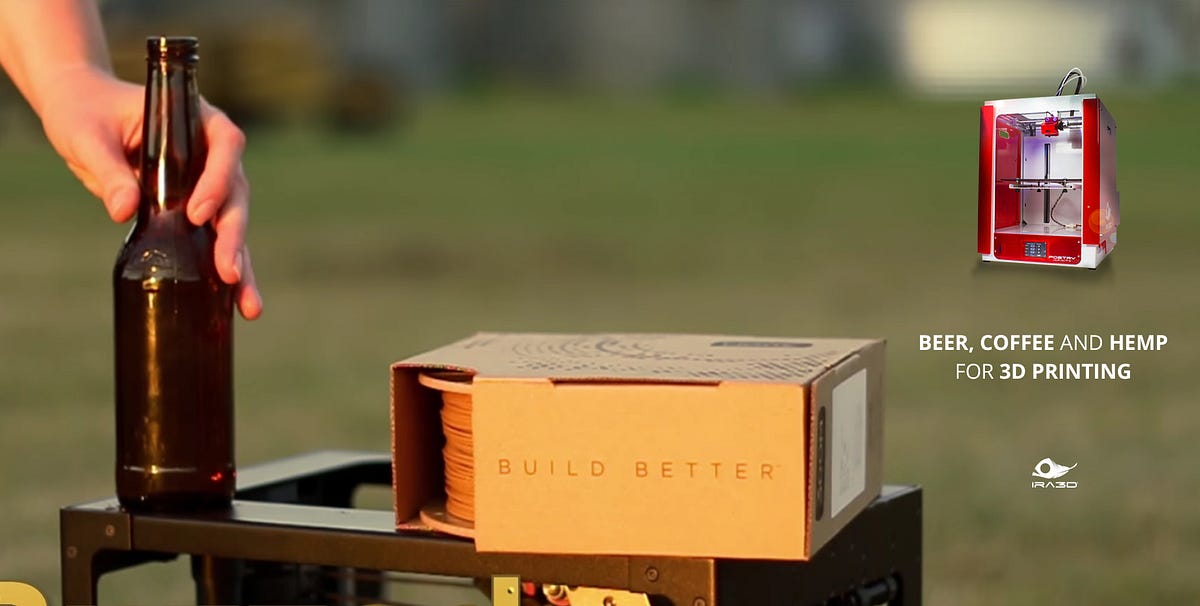 BEER, COFFEE AND HEMP FOR 3D PRINTING | by Ira3D Team | Medium