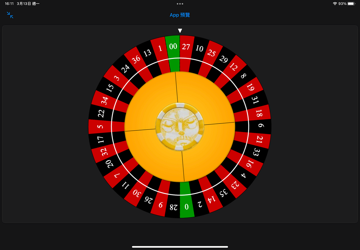 輪盤遊戲(Roulette) App - 海大 SwiftUI iOS / Flutter App 程式設計 - Medium